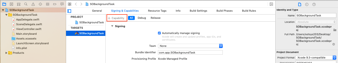 How to Update App Content With Background Tasks Using The Task Scheduler In iOS 13?